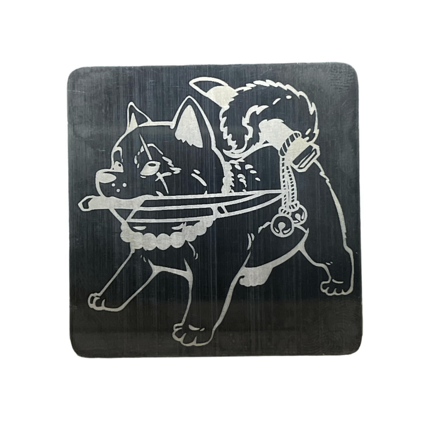 Samurai Shiba Stainless Steel Patch – Trident Tactical