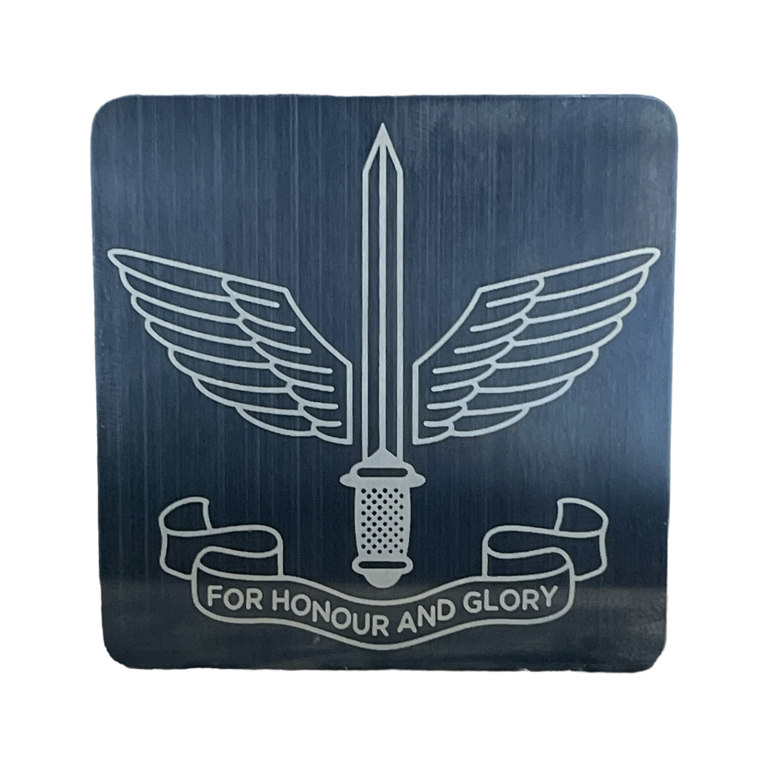 Commando Stainless Steel Patch – Trident Tactical